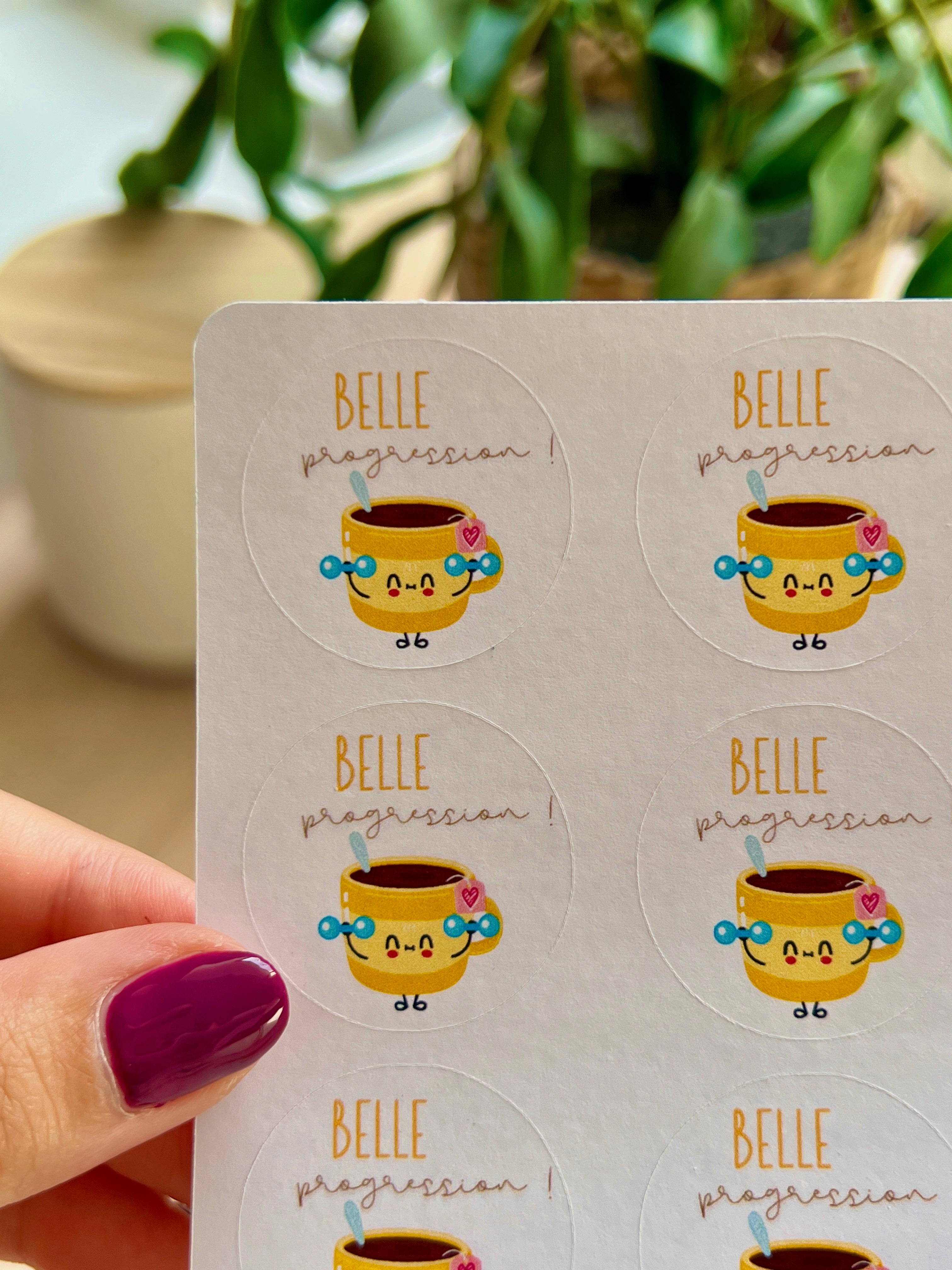 Planches de stickers – La classe d'Elisaa